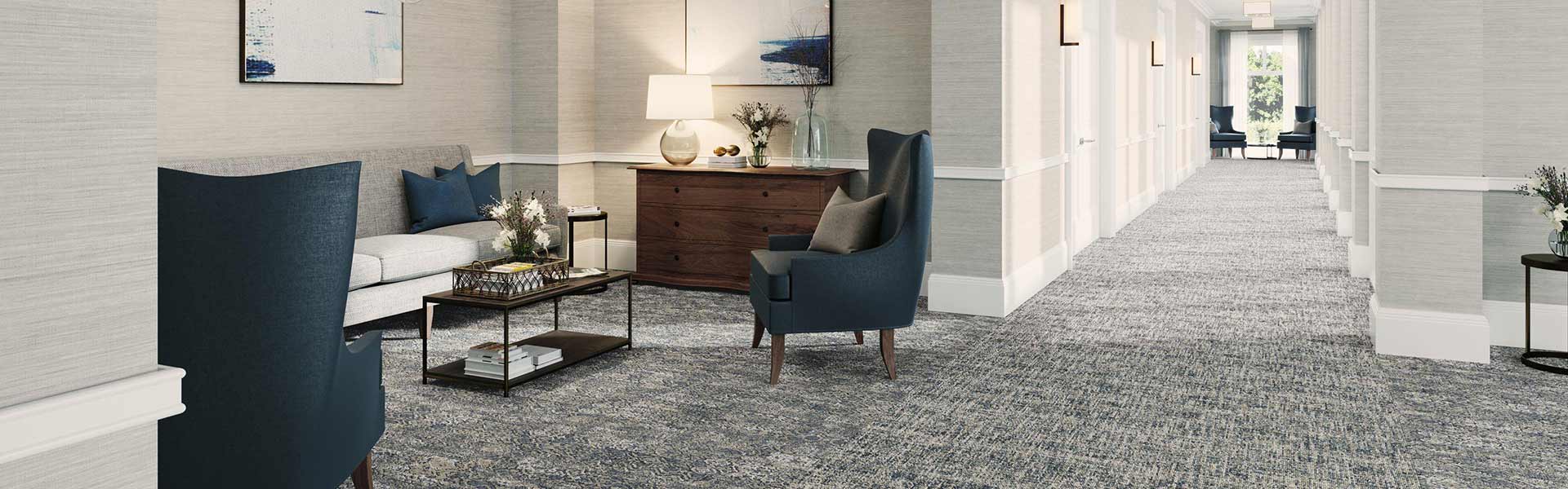 Commercial Office Interior Design Hallway